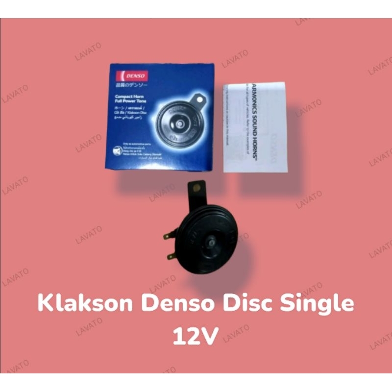 Jual Klakson Denso Disc Single 12V | Shopee Indonesia