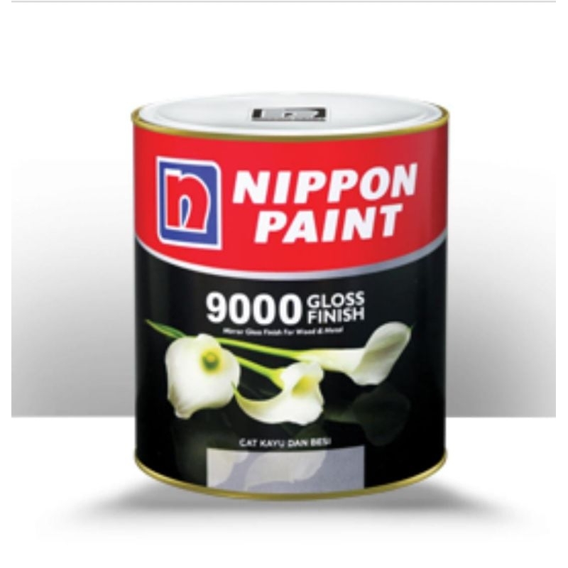 Jual NIPPON 9000 GLOSS# cat kayu dan besi # cat anti karat | Shopee ...