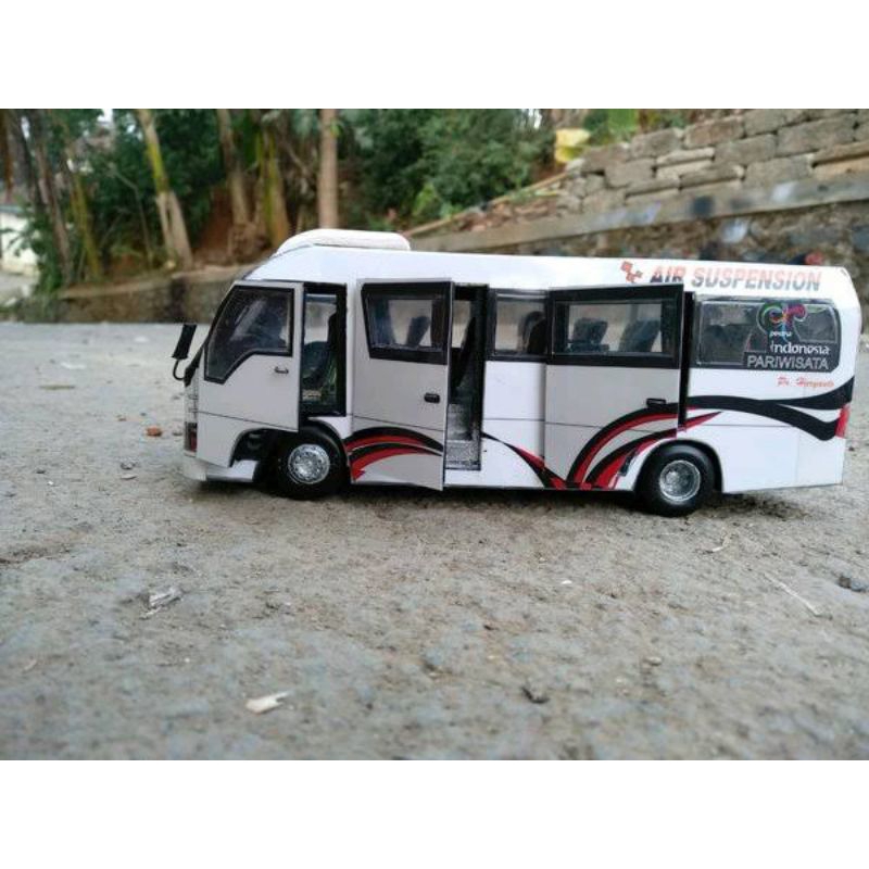 Jual Miniatur Mini Bus Travel Elf Besar Jumbo Kayu Minibus | Shopee ...