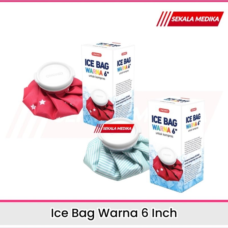 Jual Ice Bag Warna 6 Inch Kantong Kompres Dingin Onemed | Shopee Indonesia