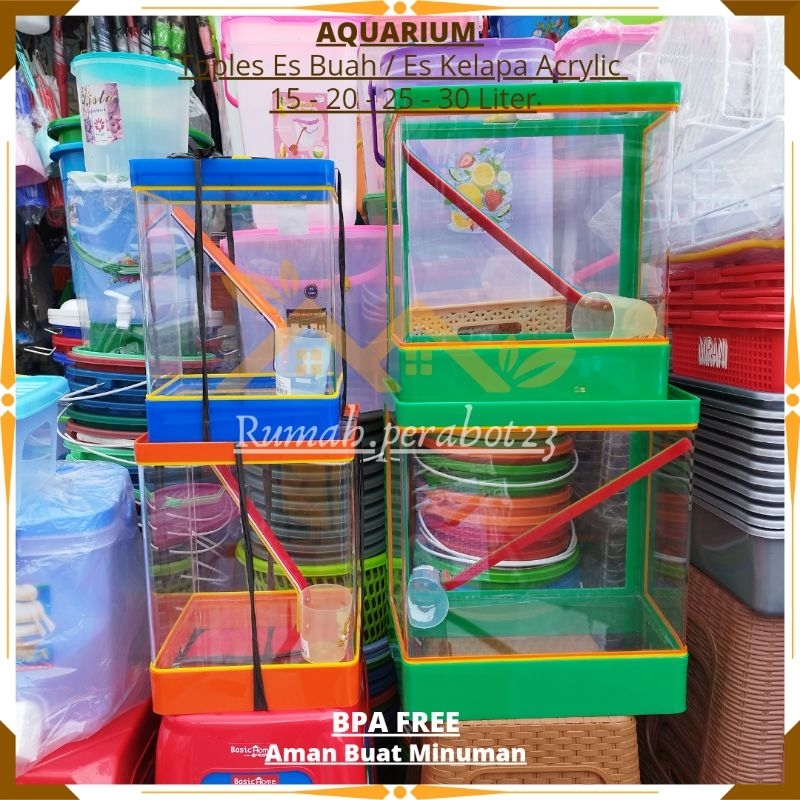 Harga toples aquarium acrylic Terbaru Des 2024 |BigGo Indonesia