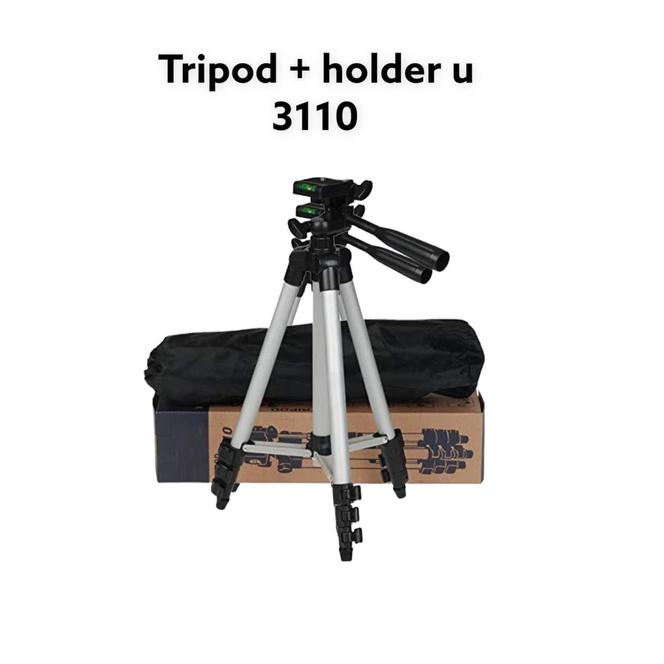 Jual Tripod 3110 Camera Holder U kaki Stabilizer 1 Meter | Shopee Indonesia
