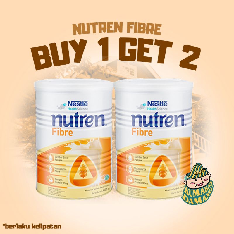 Jual Nutren Fibre 400 gram | Shopee Indonesia