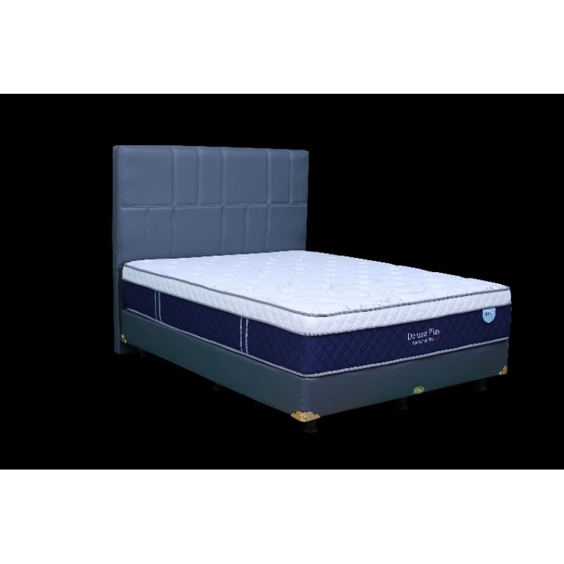 Jual kasur central duluxe plus pocket spring uk 160 mattras only ...