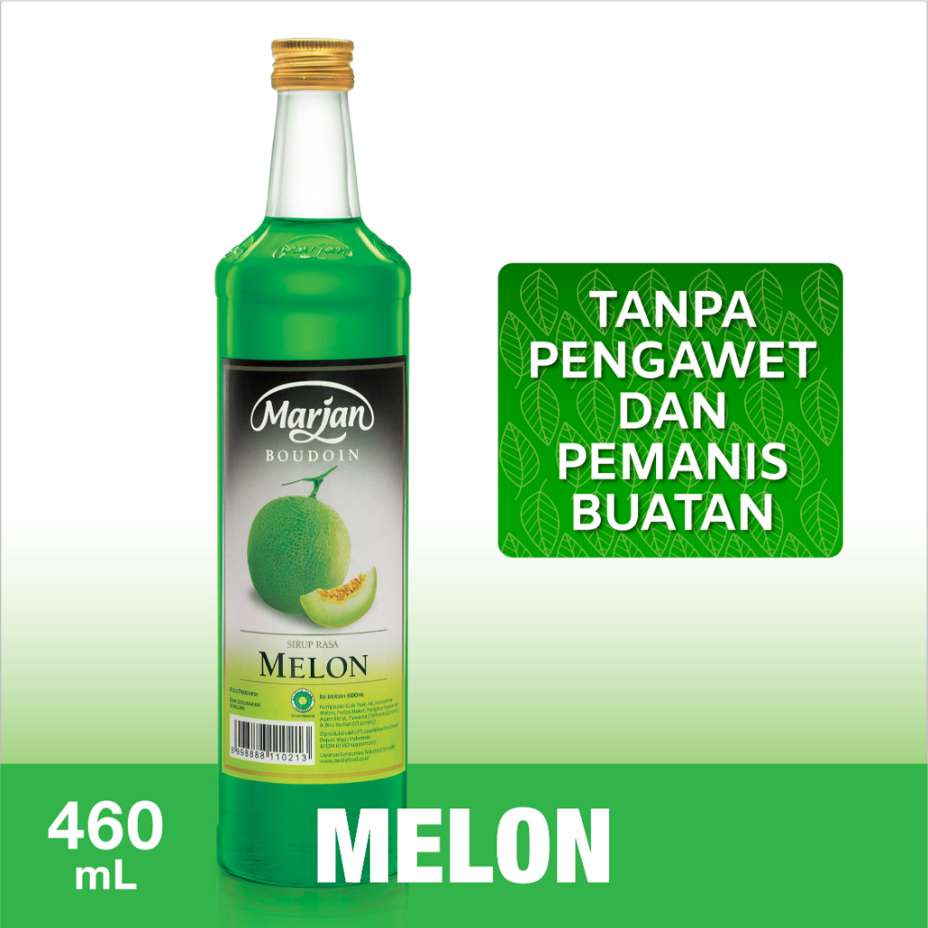 Jual Marjan Boudoin Syrup Melon 460ml | Shopee Indonesia