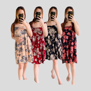 Jual Homedress Gemoy Ruby | Dress / Daster kekinian / Daster tali satu ...