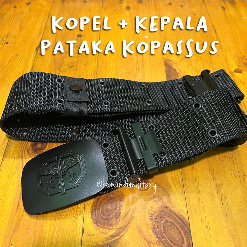 Jual KOPEL+KEPALA KOPEL PATAKA KOPASSUS | 1 SET KOPEL KEPALA PATAKA ...