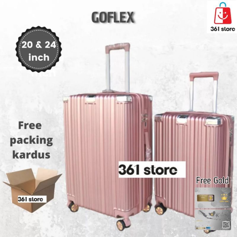 Jual koper original goflex premium ukuran 20 dan 24 bisa COD | Shopee ...
