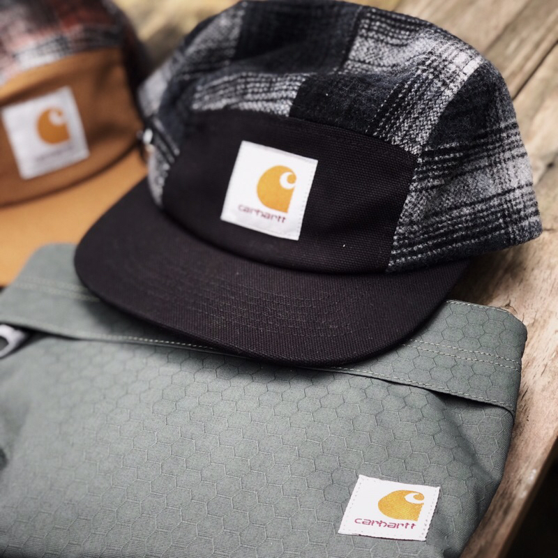 Jual Carhartt WIP Highland Cap Checker Hamilton Black Original | Shopee ...