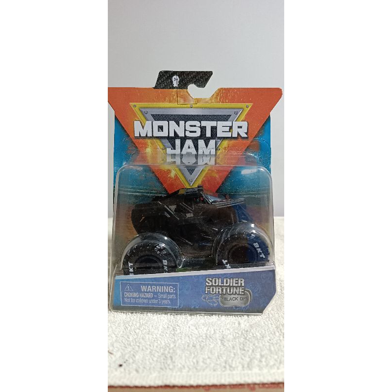 Jual Spin Master Monster Jam - Soldier Fortune Black Ops | Shopee Indonesia