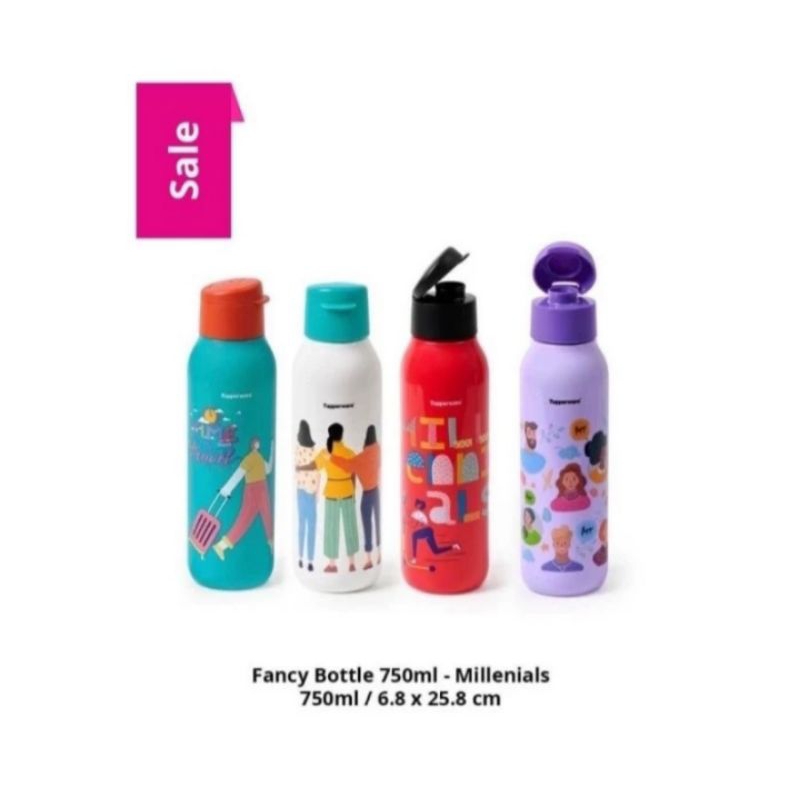 Jual Fancy Bottle 750 ml Tupperware - Botol Minuman | Shopee Indonesia