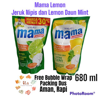 Jual Mama Lemon 680 ml/sabun cuci piring/harga terjangkau | Shopee ...