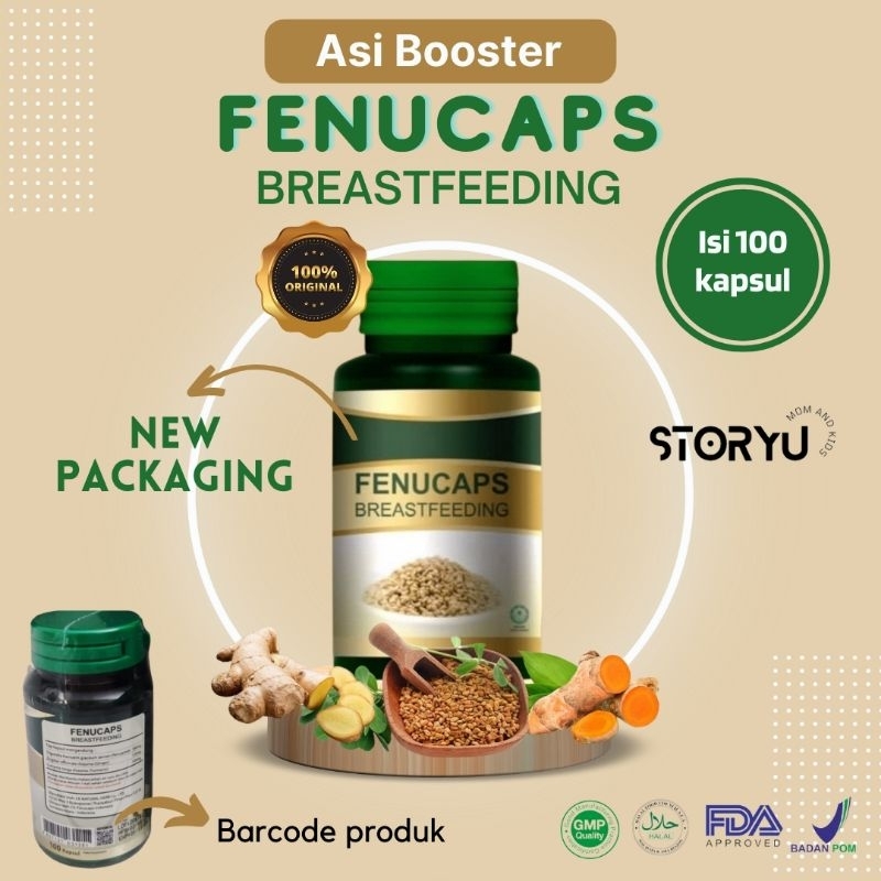 Jual Fenucaps Plus 100caps Botol Segel | Shopee Indonesia