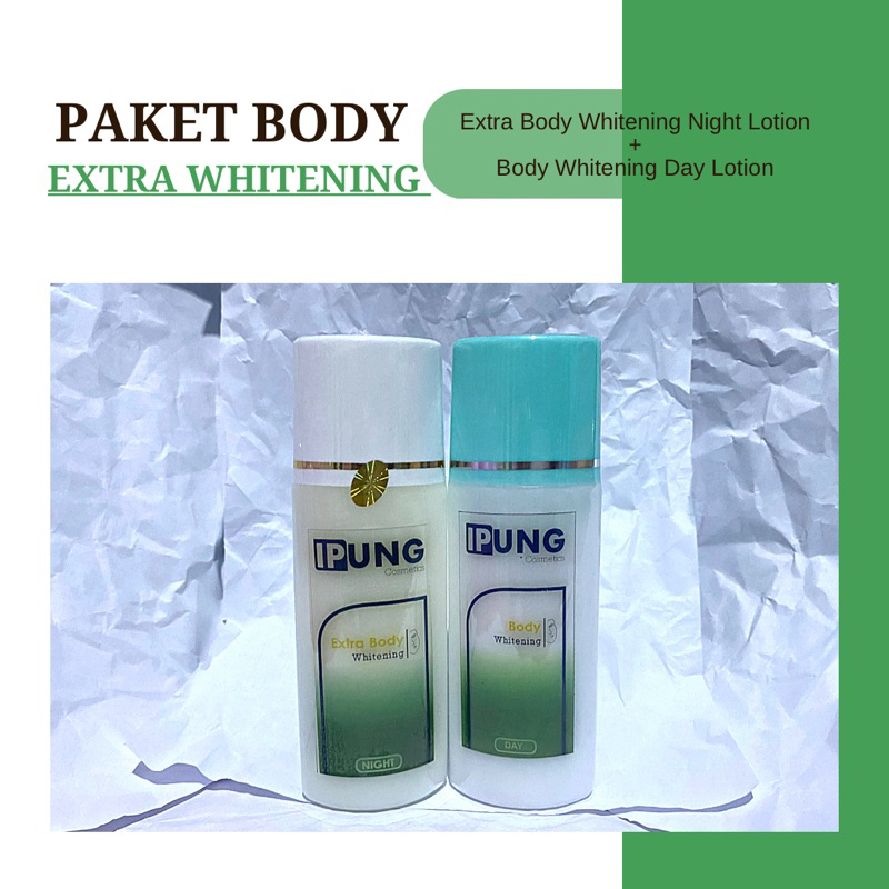 Jual [IPUNG] Paket Body Extra Whitening Isi 2 (Hb Siang Pemutih+ Hb ...