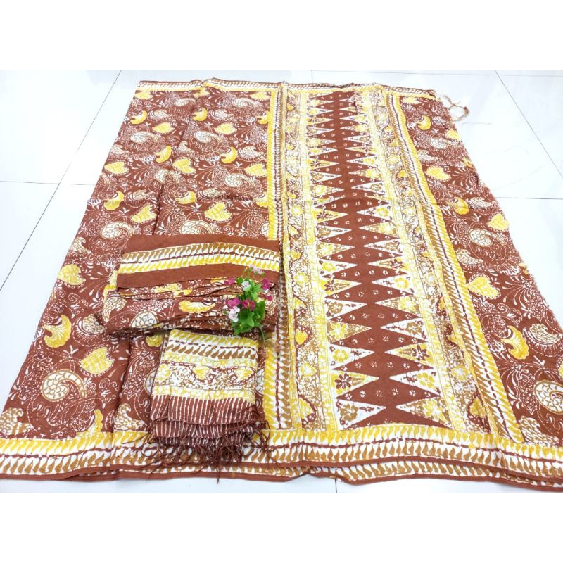 Jual kain batik wanita sarimbit keluarga couple pasangan trusmi cirebon ...