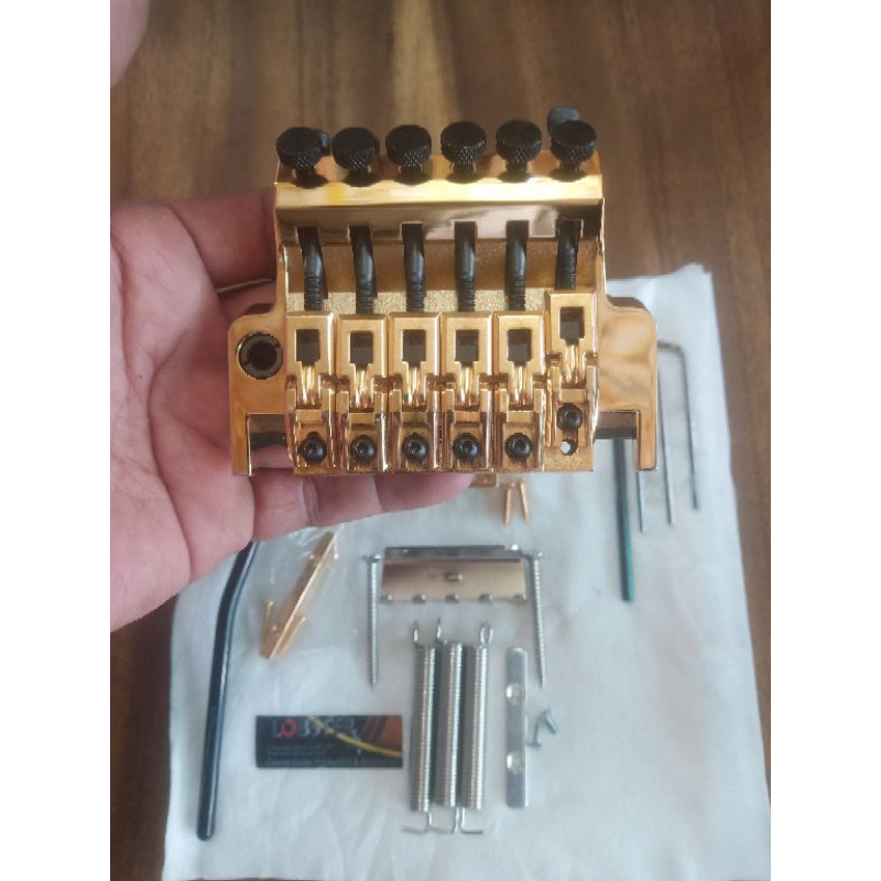 Jual ibanez edge Japan Pro Locking Tremolo Standar Dable Locking Gold ...