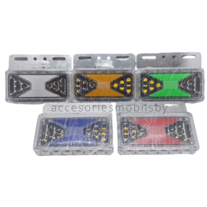 Jual Lampu Bak Truk Ukir 24V Sein Running / LED Bak Truck 24 Volt | Shopee Indonesia