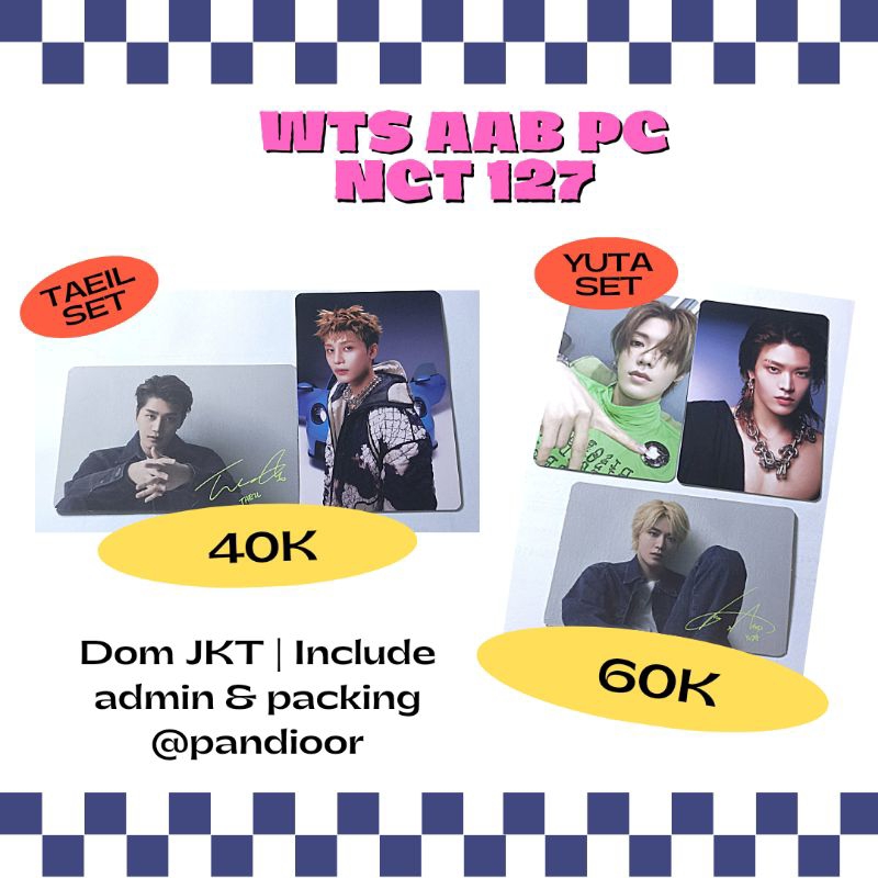 Jual YUTA NCT 127 PC 2 BADDIES SMART ALBUM SMC VERSION (IMAGE CARD ...