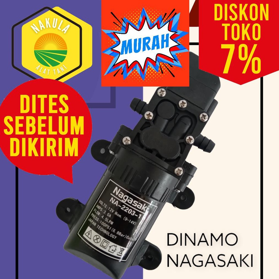 Jual Dinamo Pompa Air Sprayer Elektrik Tangki Alat Semprot Nagasaki ...