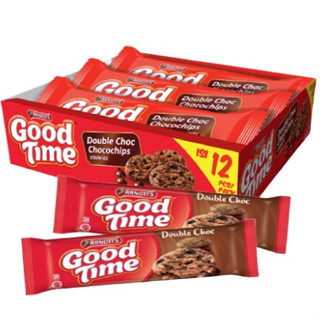 Jual ARNOTT'S GOOD TIME BOX ISI 12 x 16gr DOUBLE CHOCOLATE RAINBOW CHOC ...