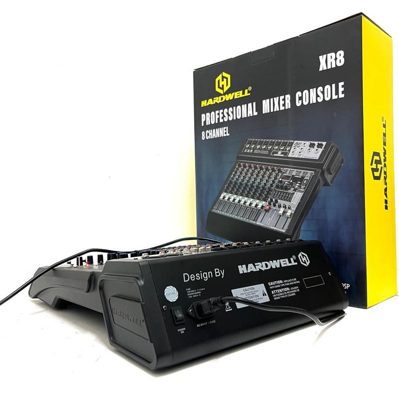 Jual Mixer Hardwell XR 8 XR8 X R 8 Original Produk Bergaransi 8 Channel ...