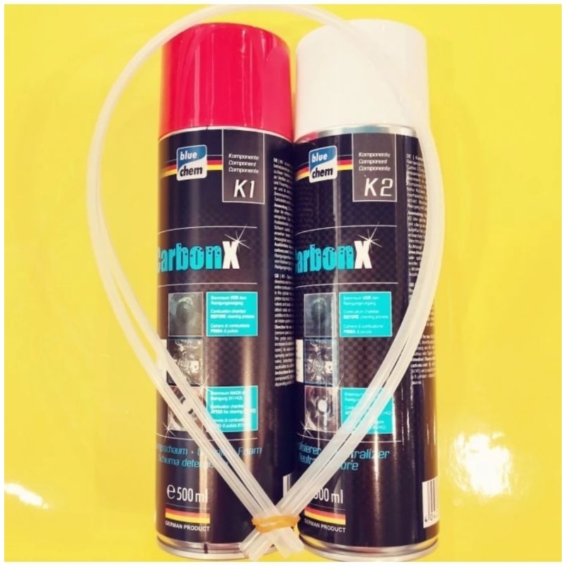 Jual Blue Chem Carbon X ( K1 500 ML dan K2 500 Ml) | Shopee Indonesia