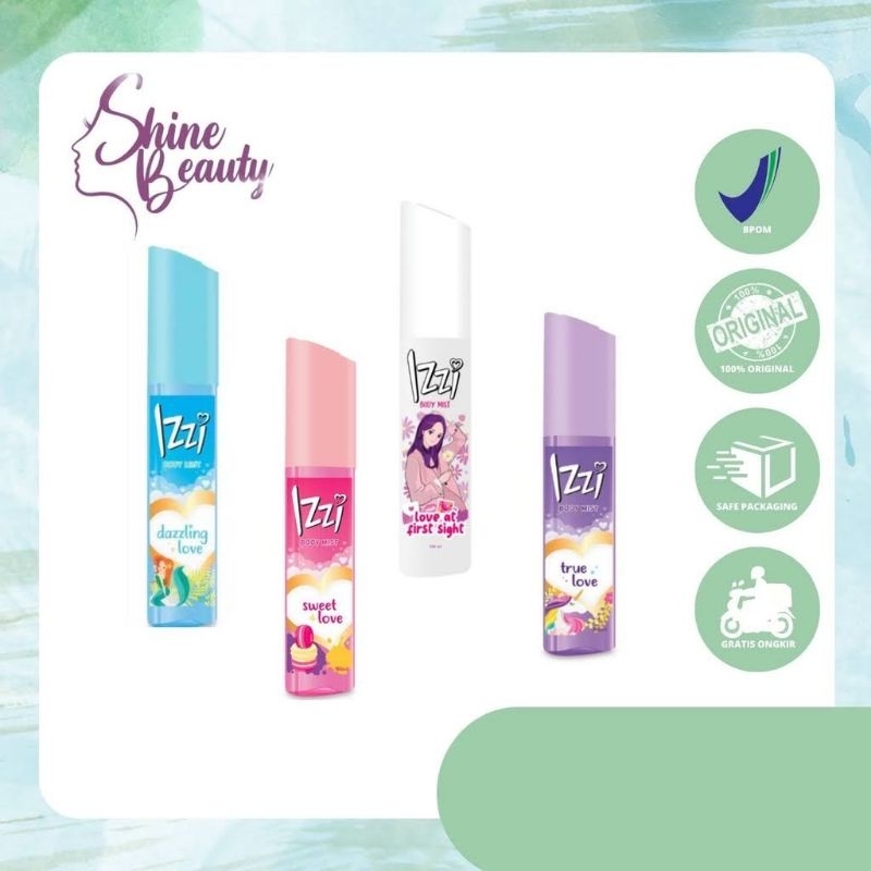 Jual IZZI SPRAY COLOGNE 100ML | Shopee Indonesia