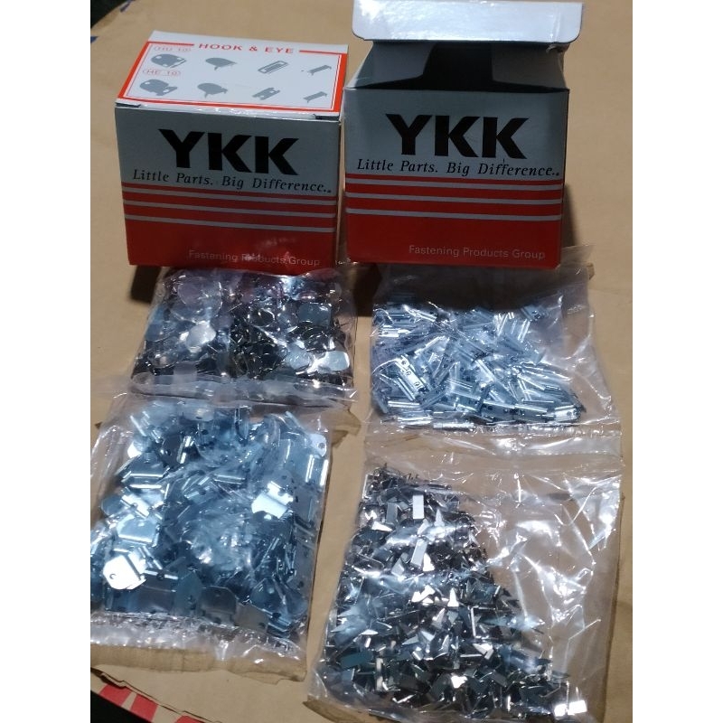 Jual YKK HE 10 F 2 Gross 288 Set Hook And Eye/Hak Tanam/Kancing Kait YKK HE (2 Gross=288 Set=24 ...