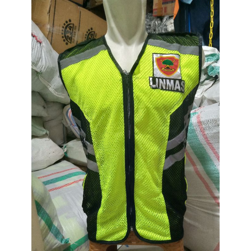 Jual Rompi jaring LINMAS warna hijau stabilo | Shopee Indonesia Jual Rompi jaring LINMAS warna hijau stabilo | Shopee Indonesia
