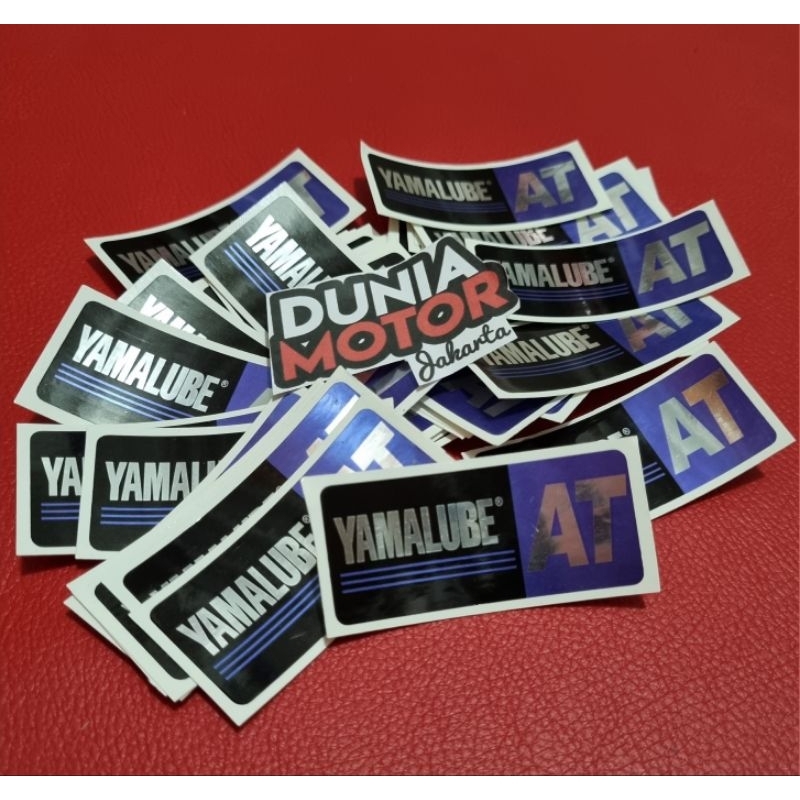 Jual Sticker yamalube at biru stiker yamalube at biru satuan | Shopee ...