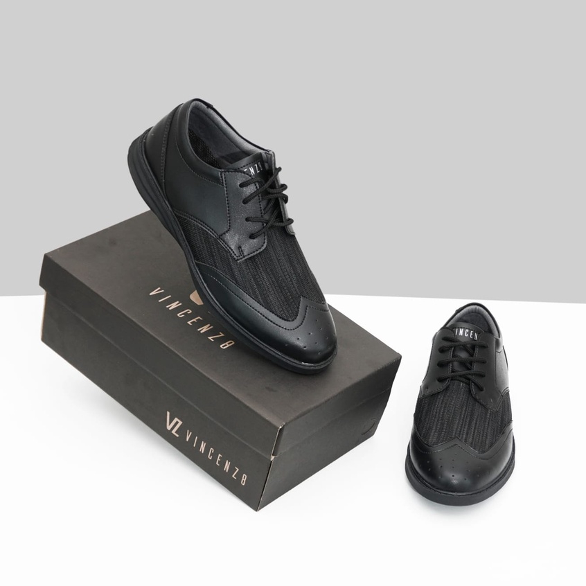 Jual Sepatu Pantofel Pria Tali Sepatu Fantofel VINCENZ8 Sepatu Formal ...