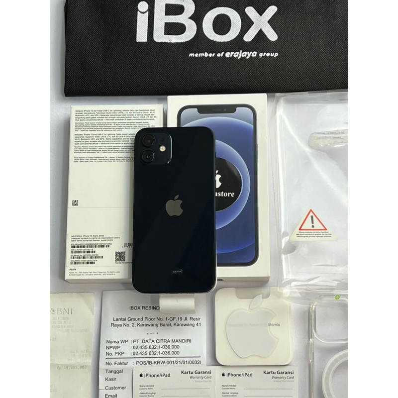 Jual IP 12 ibox 64GB Fullset Ori | Shopee Indonesia