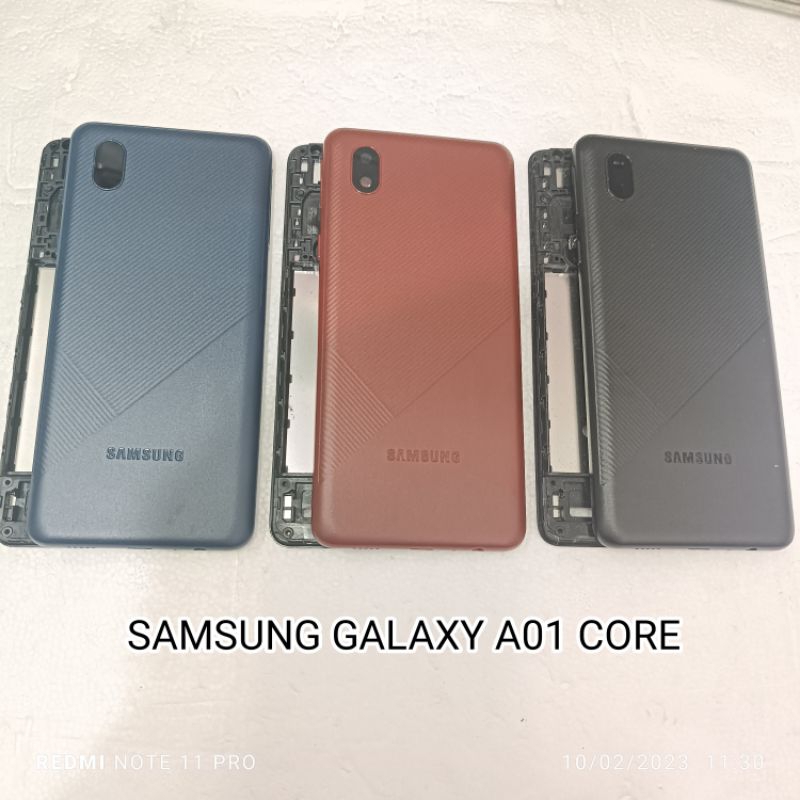 Jual kesing housing casing full set samsung galaxy a01 core frame + backdoor | Shopee Indonesia