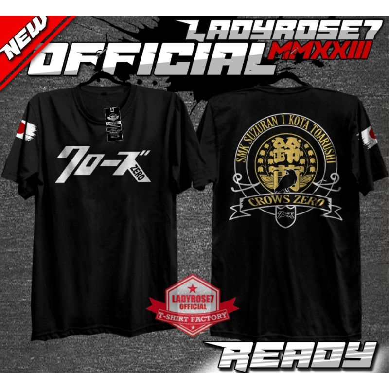Jual KAOS BAJU TAKIYA GENJI SMK SUZURAN JAPAN CROW ZERO | Shopee Indonesia