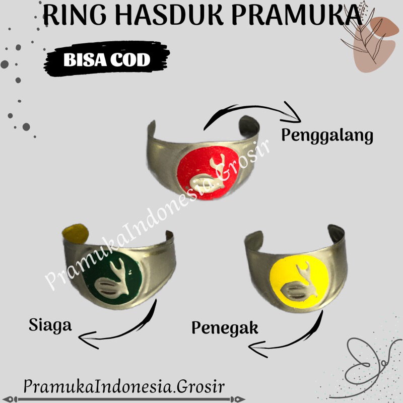 Jual RING KOLONG HASDUK SENG PRAMUKA / RING KOLONG HASDUK PRAMUKA ...