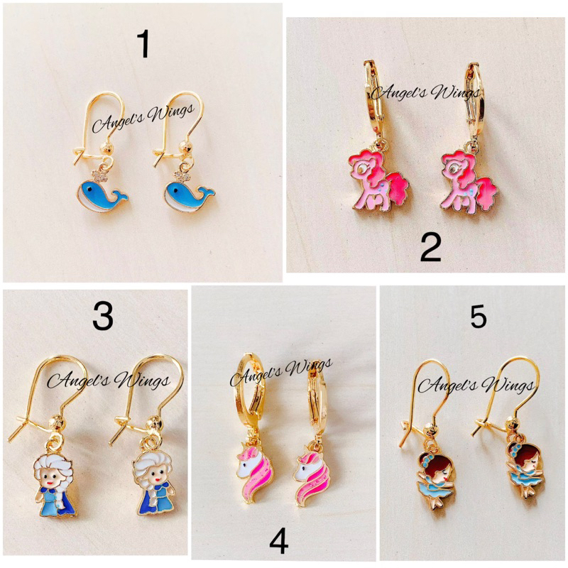 Jual Anting Anak Karakter (Gold Plated 16K) | Shopee Indonesia