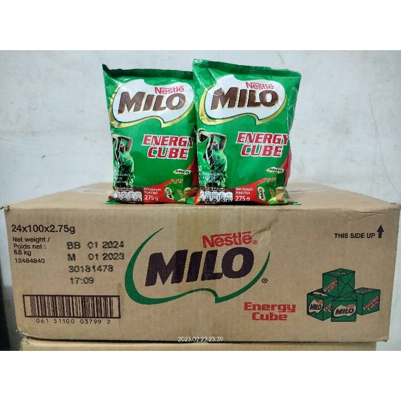 Jual MILO Cube isi 100 per dus( 24 bks) | Shopee Indonesia