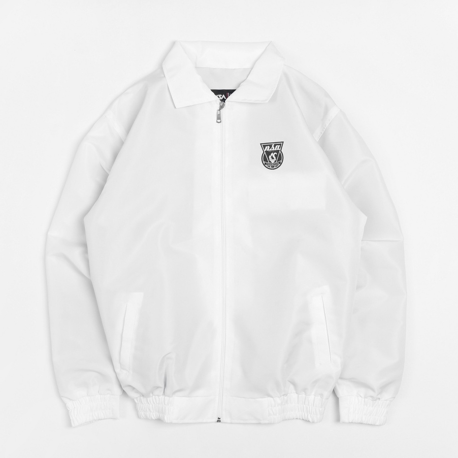 Jual Nsa Ind Tracksuit tracktop Jacket casual Slavik White | Shopee ...