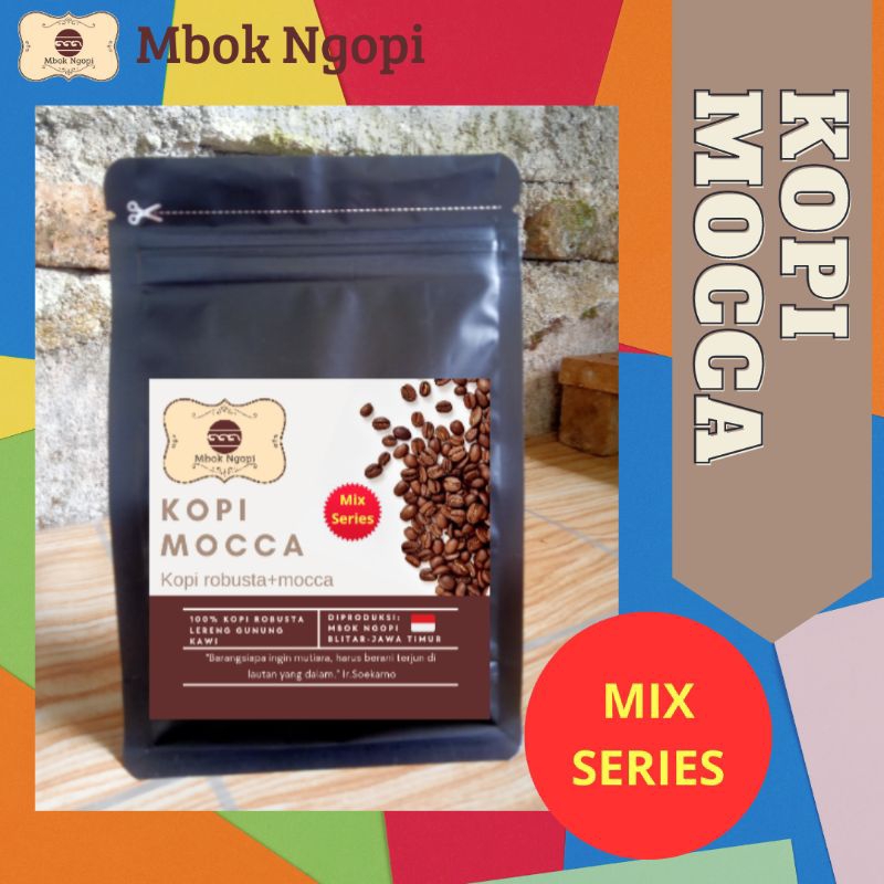 Jual KOPI MOCCA - MBOK NGOPI 200gr | Shopee Indonesia