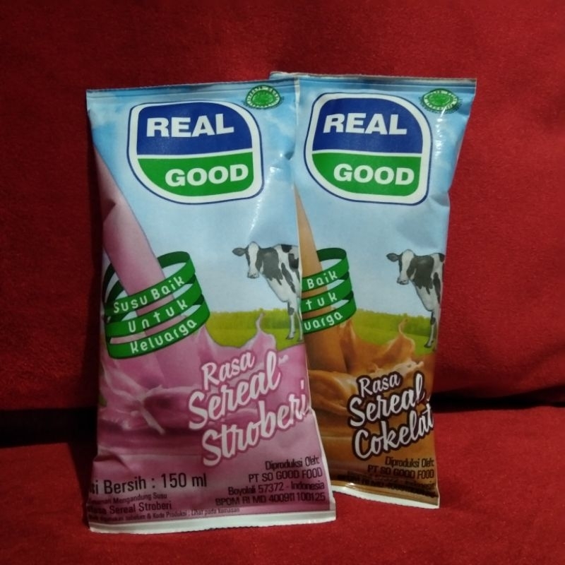Jual [BUY 1 GET 1] REAL GOOD SUSU BANTAL 150ML / UKURAN BESAR | Shopee ...