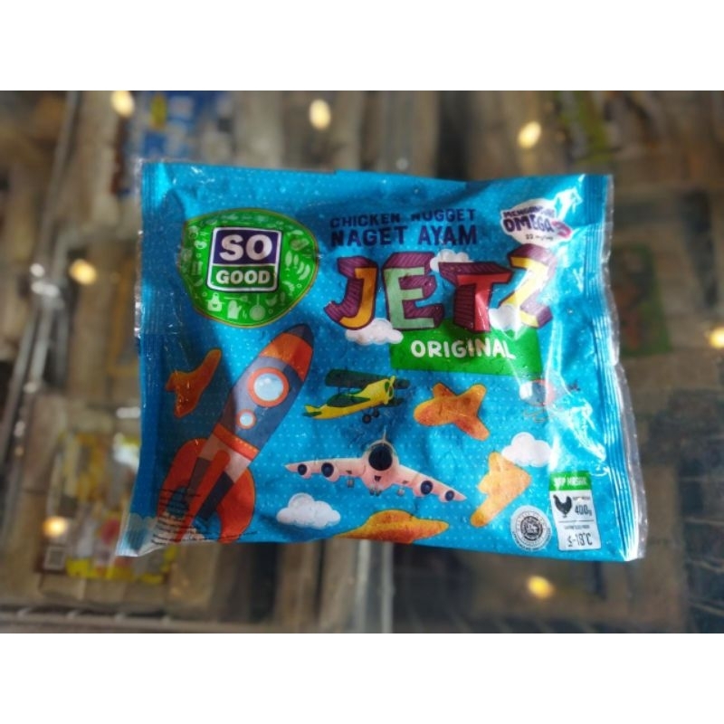 Jual SO GOOD Chicken Nugget JETZ Original 400g | Shopee Indonesia