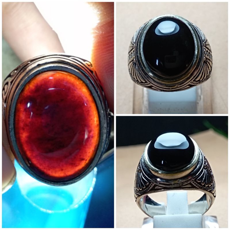 Bahan Batu Kecubung Api