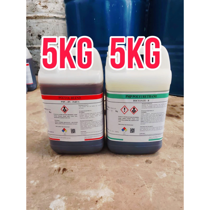 Jual Polyurethane Foam PU A dan PU B (1set 10kg) | Shopee Indonesia