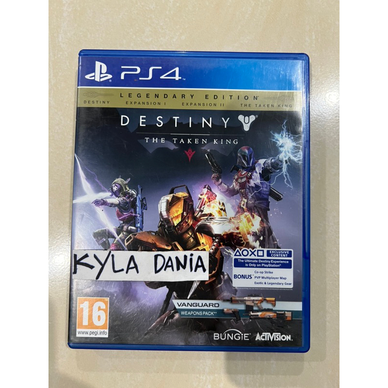 Jual BD DESTINY LEGENDARY EDITION PS4 / KASET DESTINY LEGENDARY EDITION ...