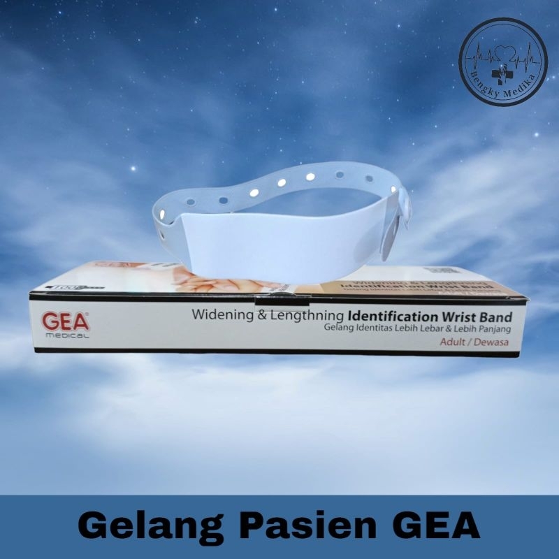 Jual Id Band Gea Gelang Pasien Identitas Pasien Identification Wrist ...
