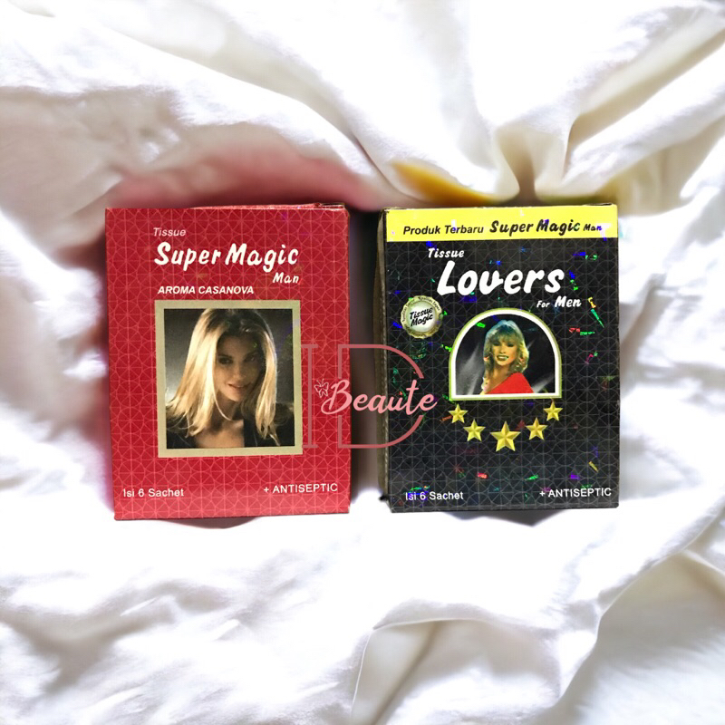 Jual Tissue Magic Power Men Isi 6pcs / Aroma Casanova | Shopee Indonesia