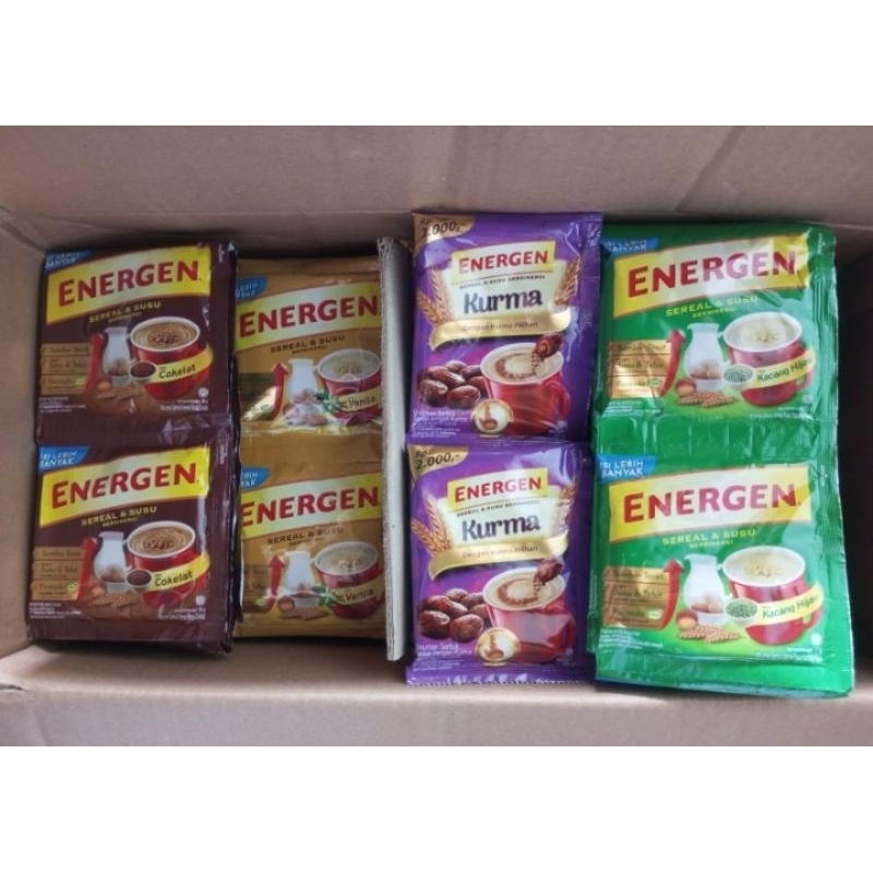 Jual Energen All Varian Renceng (isi 10 sachets) | Shopee Indonesia