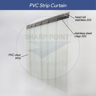Jual PVC Strip Curtain / Tirai Plastik, Tirai PVC, Breket PVC, Tirai ...
