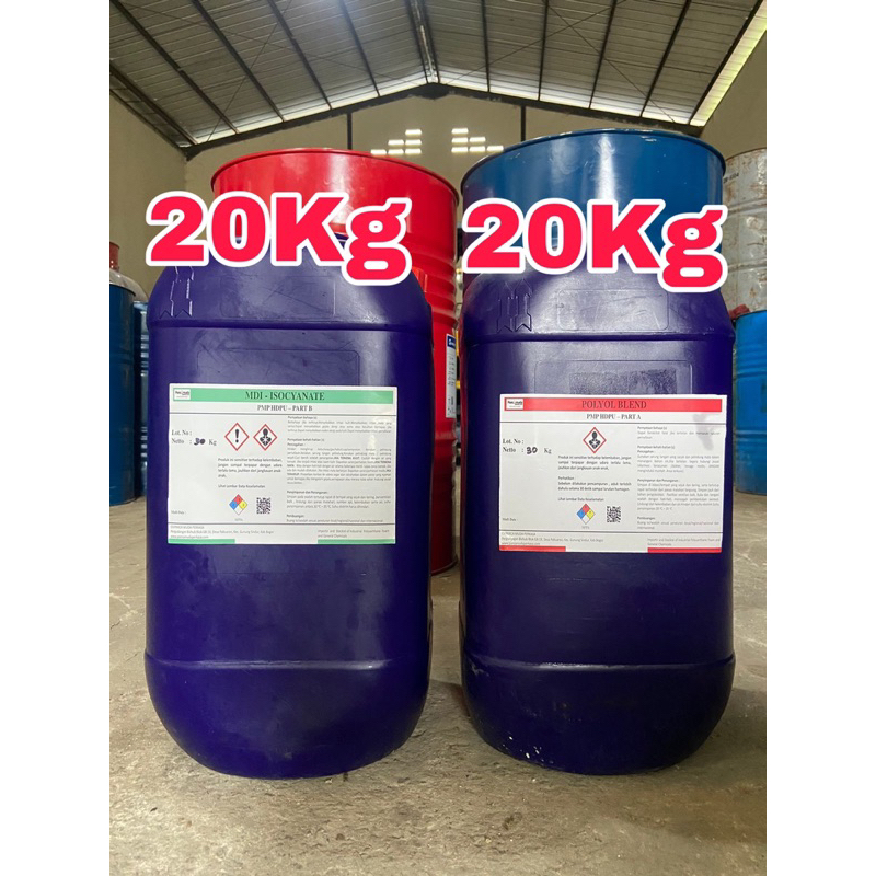 Jual Polyurethane Foam PU A dan PU B (20kg) | Shopee Indonesia