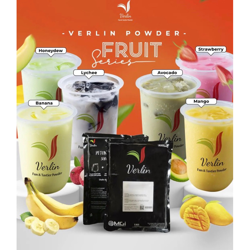 Jual Verlin Powder Fruits Series | Shopee Indonesia